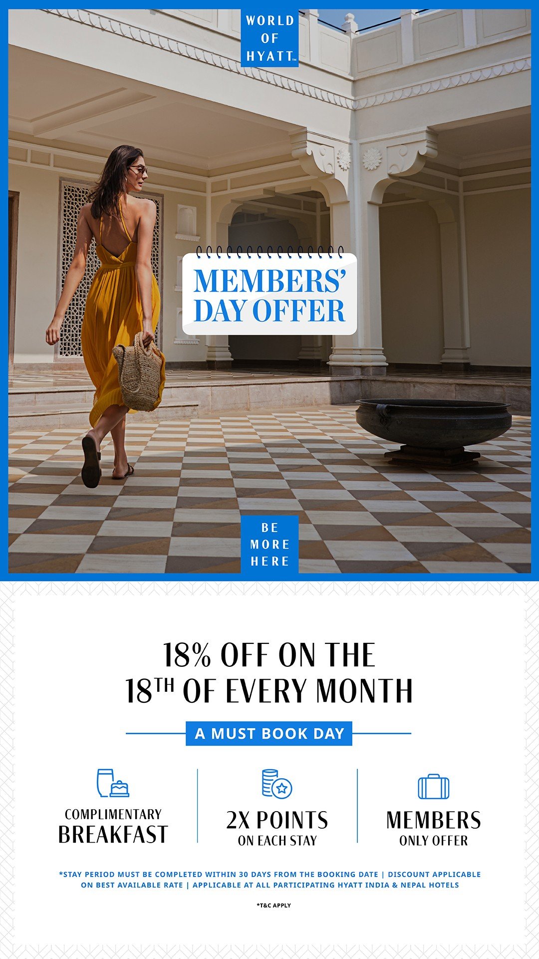 Hyatt India launches exclusive Member Day offer for World of Hyatt ...