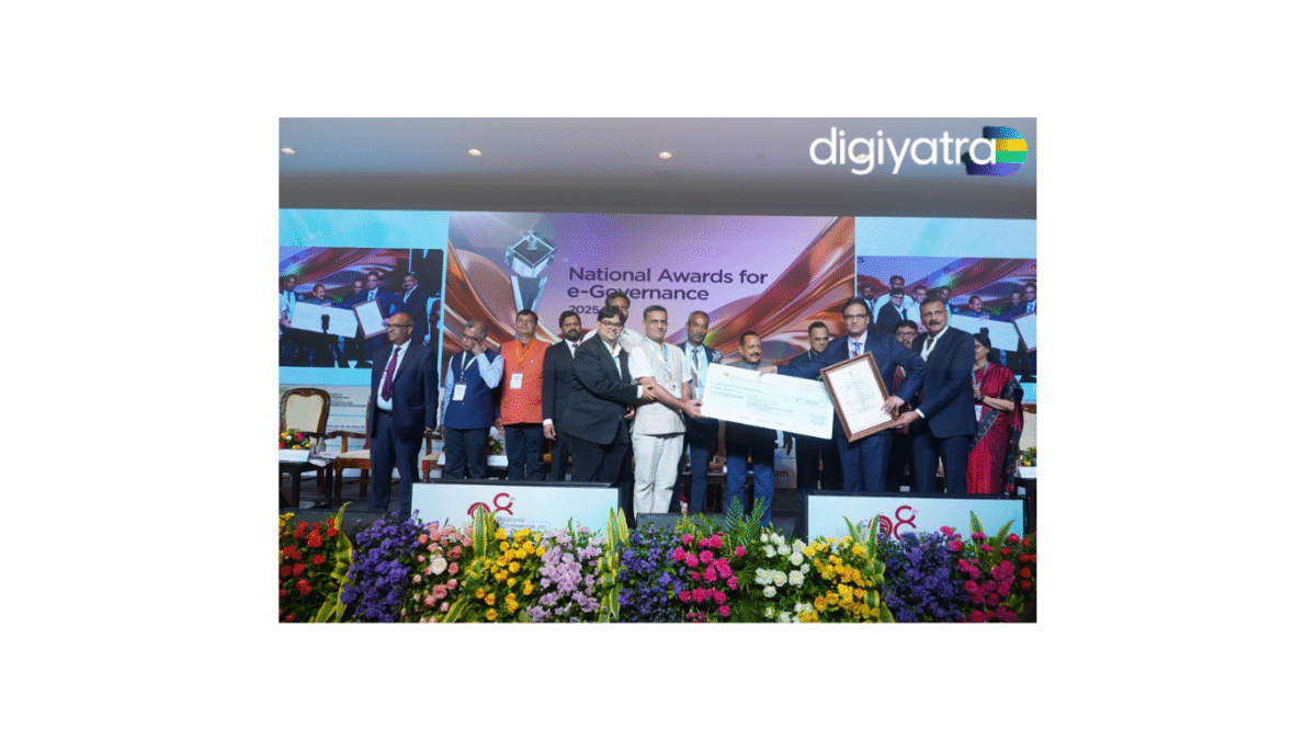 Digi Yatra makes history with gold win at National E-Governance Awards ...
